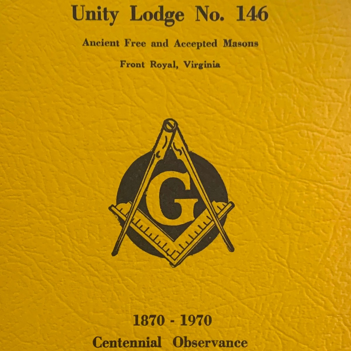 Centennial Observance – Unity Lodge No. 146
